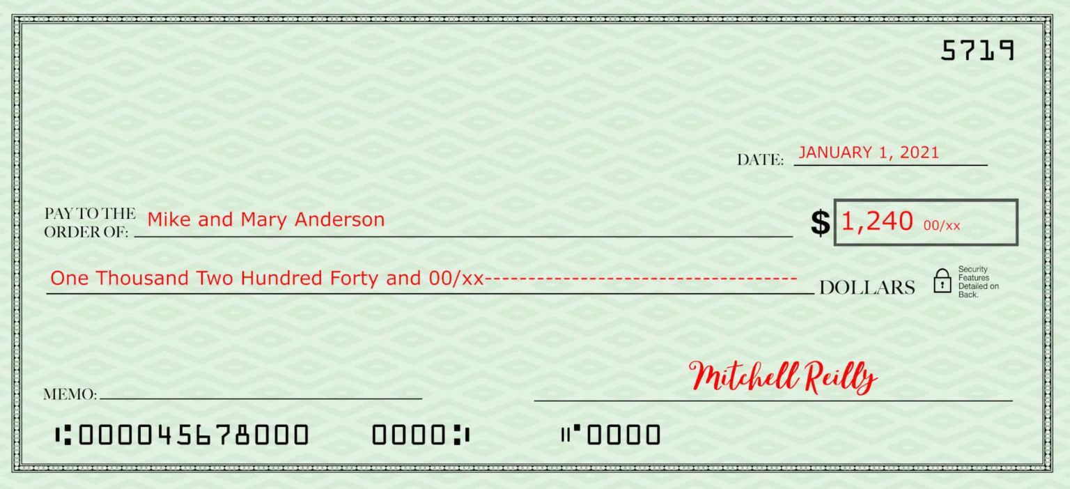 Your Guide To Filling Out A Check In 6 Easy Steps (With Examples)